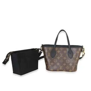 LOUIS VUITTON Monogram Canvas Neverfull Bandouliere Inside Out Bb