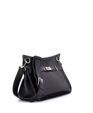 Hermès Jypsiere 34 Clemence Leather Crossbody