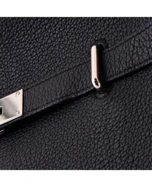 Hermès Jypsiere 34 Clemence Leather Crossbody