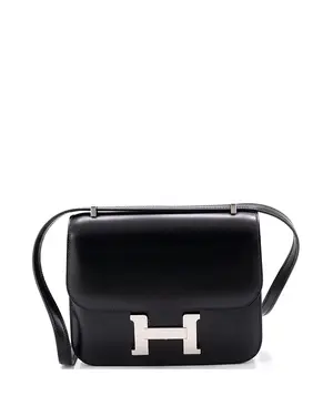 Hermès 18 Constance Nm Bag Box Calf - Black