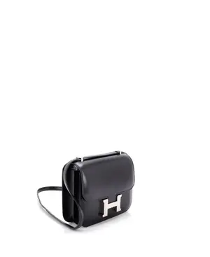 Hermès 18 Constance Nm Bag Box Calf - Black