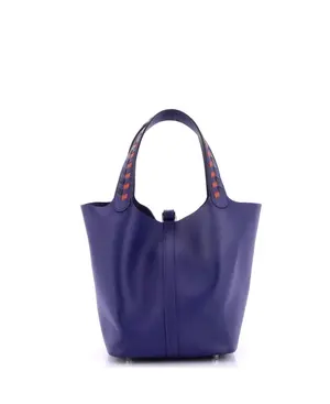 Hermès Picotin Lock Mm Tressage Epsom Leather Tote
