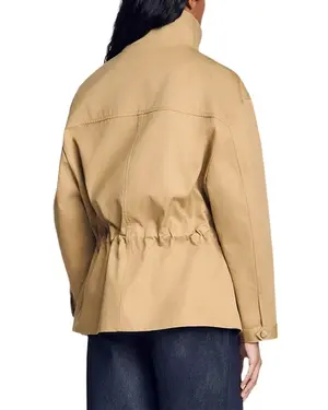 Sandro Adjustable Waist Jacket