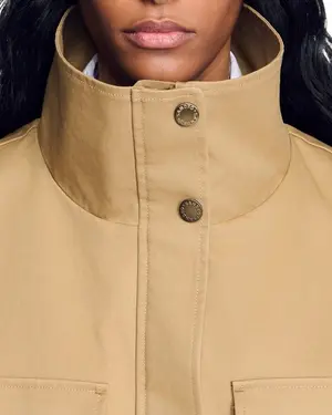 Sandro Adjustable Waist Jacket