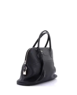 Hermès Bolide 31 Clemence Leather Top Handle Satchel