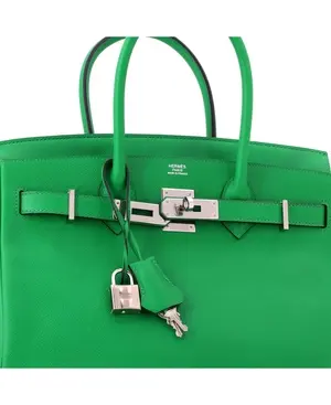 Hermès Birkin 30 Epsom Leather Palladium Hardware Tote