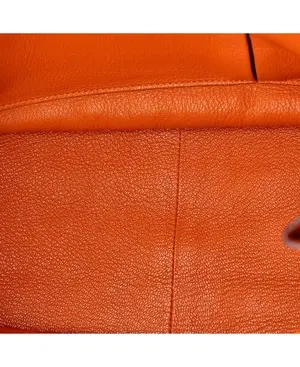Hermès Jypsiere 34 Clemence Leather Turn Lock Crossbody