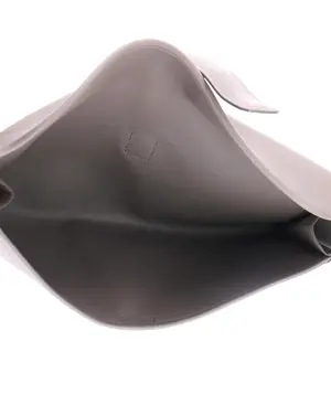 Hermès 29 Jige Elan Leather Clutch - Gray