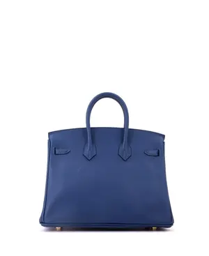 Hermès Birkin 25 Novillo Leather Satchel