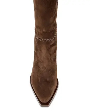 Paige Lillith Suede Knee High Boots - Chocolate
