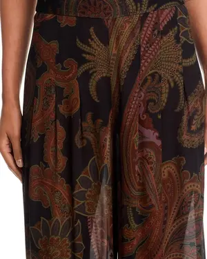 Paige Carina Printed Wide Leg Pants