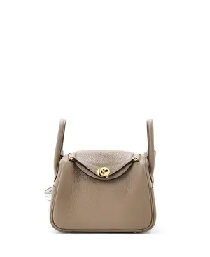 Hermès Lindy Clemence Leather Satchel