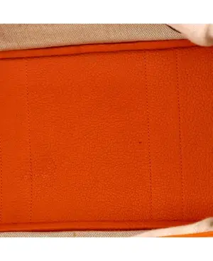Hermès Garden Party 36 Printed Interior Leather Tote