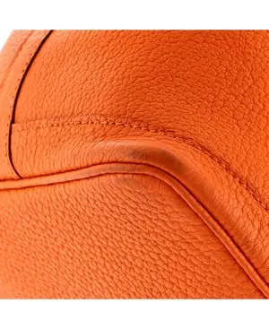 Hermès Garden Party 36 Printed Interior Leather Tote