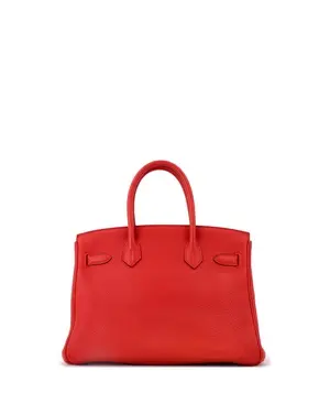 Hermès Birkin 30 Togo Leather Palladium Tote
