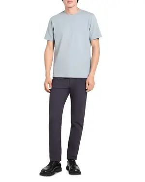 Theory Ryder Crewneck Tee - Willow Green
