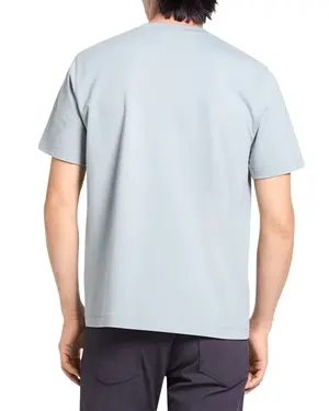 Theory Ryder Crewneck Tee - Willow Green