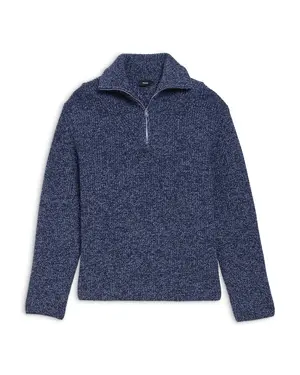 Theory Wool Boucle Turtleneck Sweater