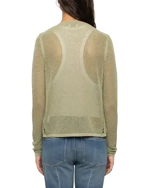 Zadig&Voltaire Saya Shiny Cardigan Sweater