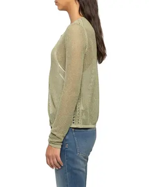 Zadig&Voltaire Saya Shiny Cardigan Sweater