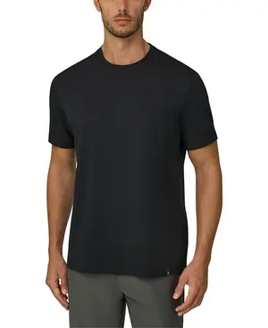 Boggi Milano Stretch Supima Cotton Jersey T-shirt - Black