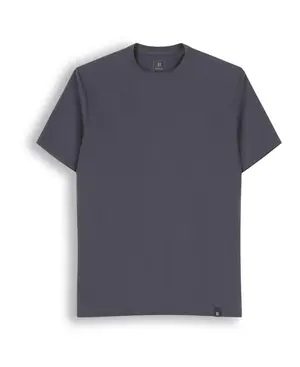 Boggi Milano Stretch Supima Cotton Jersey T-shirt - Dark Grey
