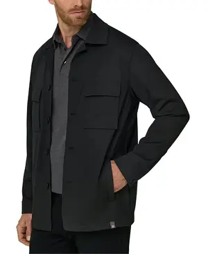 Boggi Milano Double Nylon Stretch B Tech Shirt Jacket