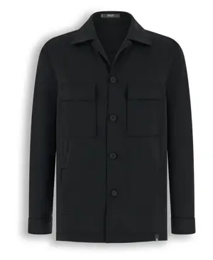 Boggi Milano Double Nylon Stretch B Tech Shirt Jacket