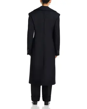 Helmut Lang Sculptural Double Breasted Coat