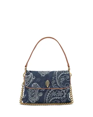 Kurt Geiger Celia Small Paisley Shoulder Bag - Light/pastel
