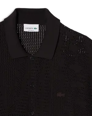 Lacoste Mesh Cardigan Shirt