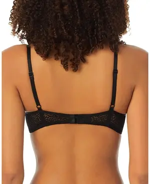 Dkny Modern Lace Unlined Demi Bra - Black