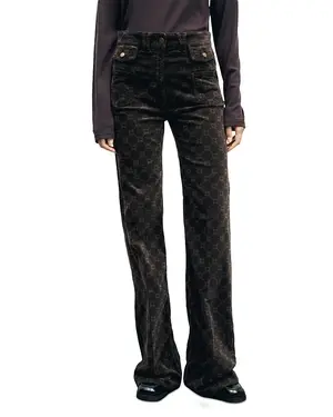 Gerard Darel Anna High Rise Flare Jeans