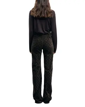 Gerard Darel Anna High Rise Flare Jeans