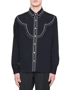 Amiri Western Club Shirt - Black