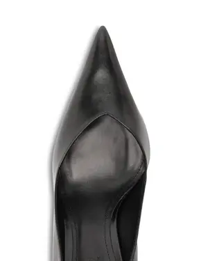 Schutz Siena Leather Wedge Pumps