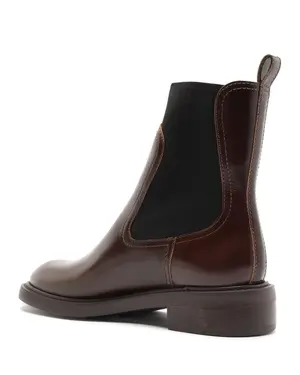Schutz Olivia Leather Chelsea Boots