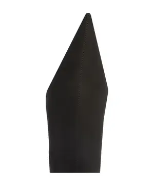 Schutz Siena Leather Wedge Heel Booties
