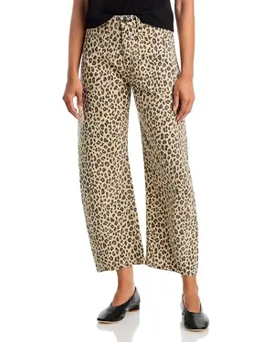 ASKK NY Twisted High Rise Barrel Jeans