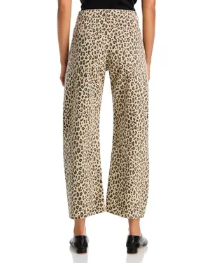 ASKK NY Twisted High Rise Barrel Jeans