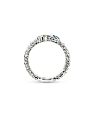 John Hardy Sterling Heishi Gemstone Ring