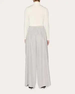 LIA COHEN Radiance Grosgrain Wide-leg Pants