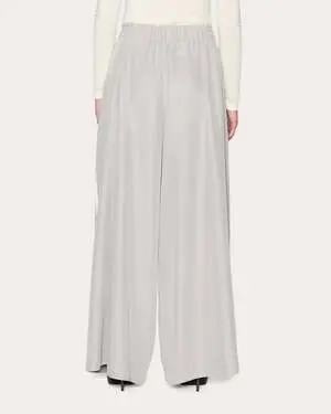 LIA COHEN Radiance Grosgrain Wide-leg Pants