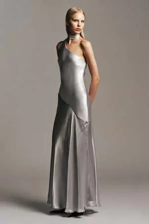 Bardot Mina Necktie Maxi Dress