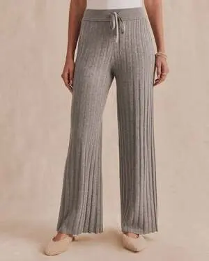 Splendid Logan Sweater Pant Red Flash