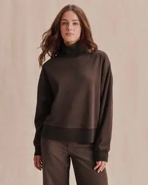 Splendid Winslow Long Sleeve Mockneck - Java