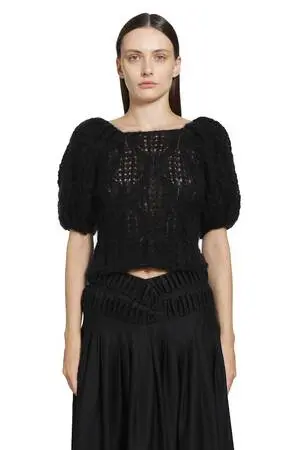 PAULINE DUJANCOURT Laia Hand Knit Top