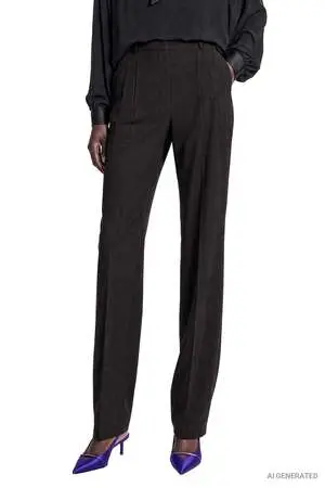 TOM FORD Light Virgin Wool Tailored Trousers