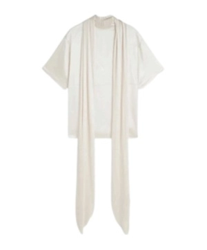 Phoebe Philo Detachable Scarf T-shirt