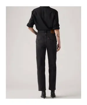 LEVI'S Ribcage Straight Ankle Jeans